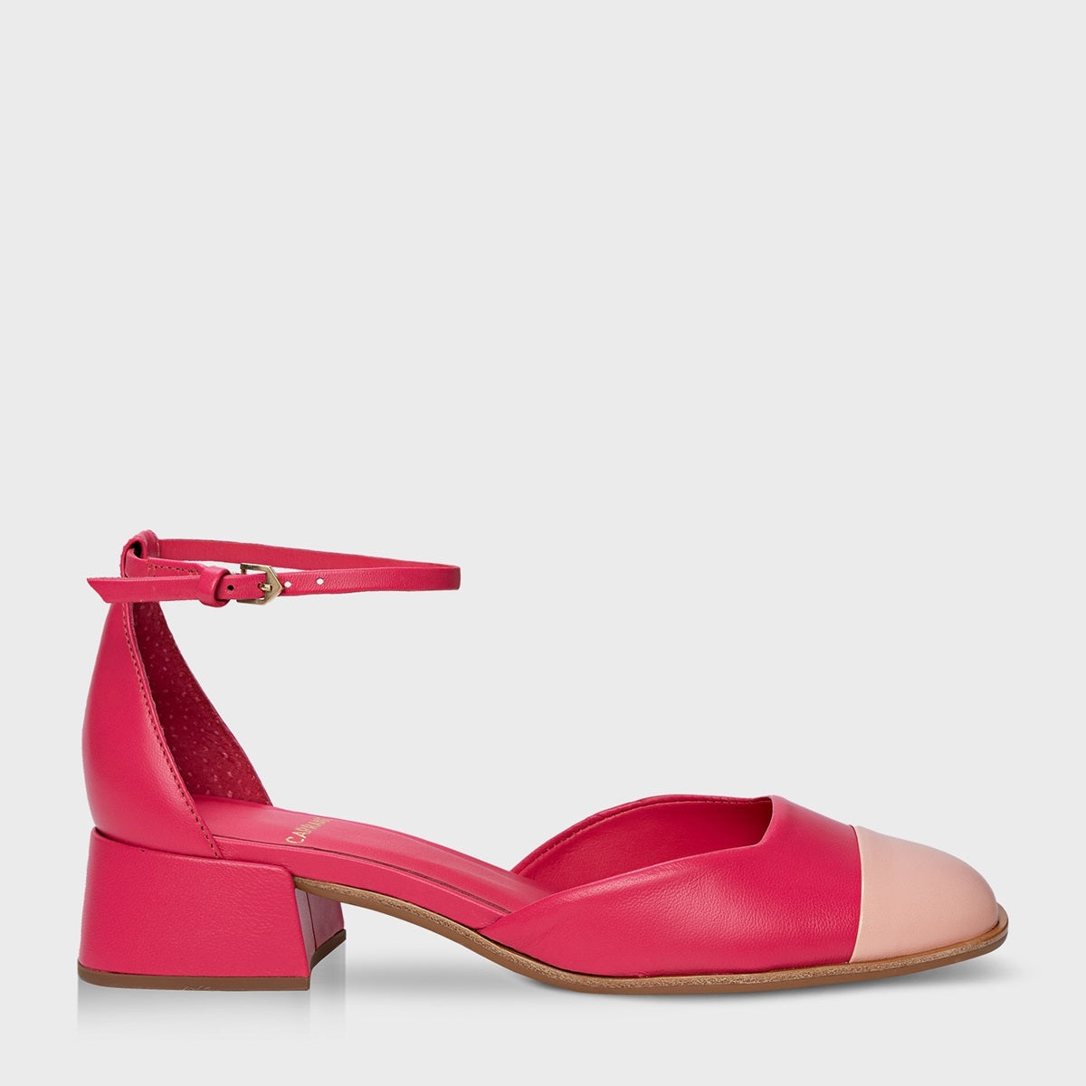 Mary Jane Pink Carrano – Ave de Prata